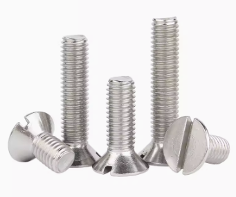 Metric 316 Stainless SteelSlotted Flat Head Screws | LILY Bearing