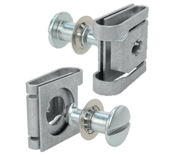 Rounded Head Quarter-Turn CaptivePanel Screws with Clip-On Nut | LILY ...