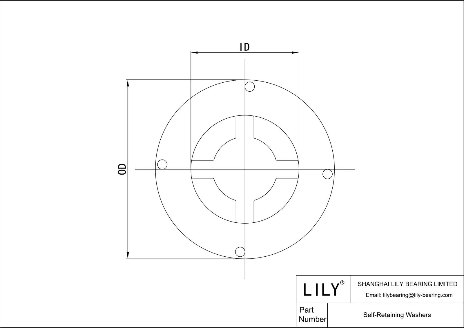 91755A313 | Self-Retaining Washers | LILY Bearing